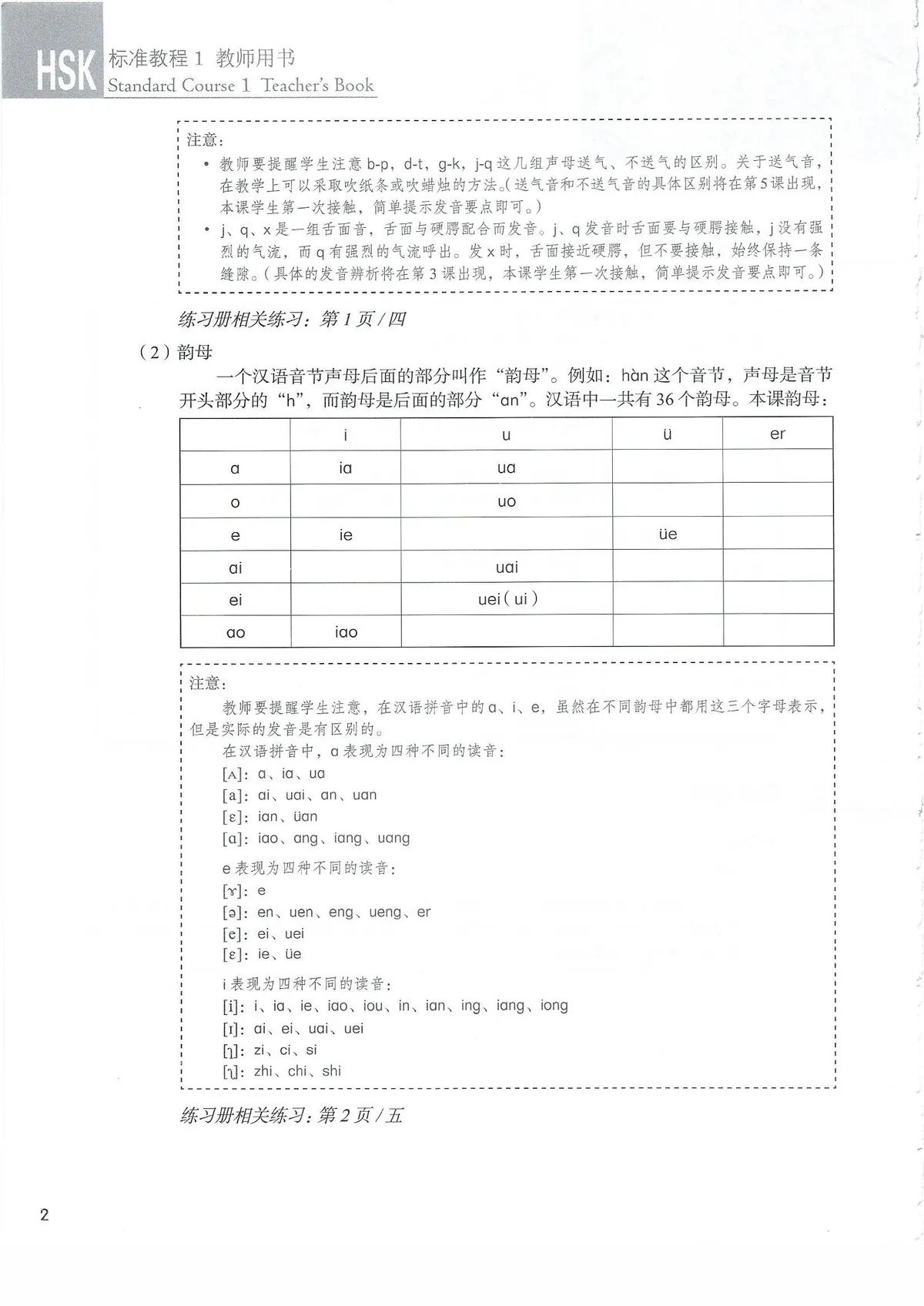 (PDF) HSK Standard Course 1 Teacher's book (HSK 1 标准教程 教师用书)