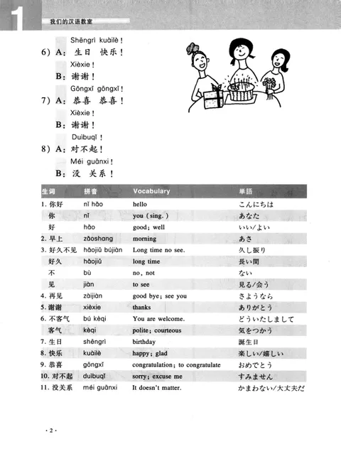 (PDF) Our Chinese Classroom - Basic 1 (我们的汉语教室)