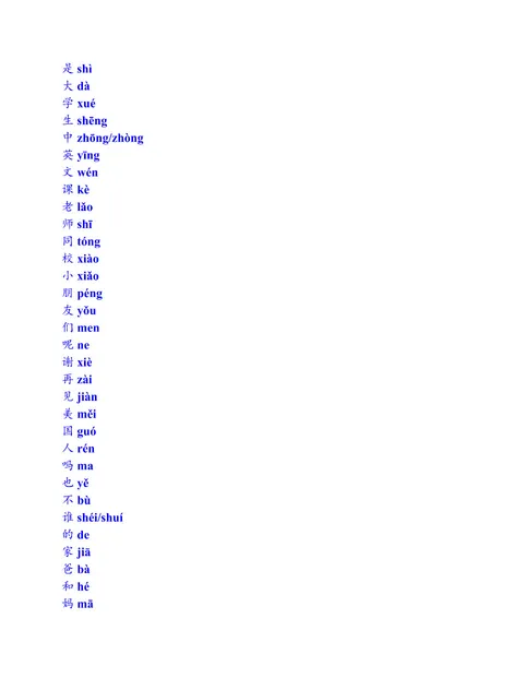 (PDF) The First 100 Chinese Characters