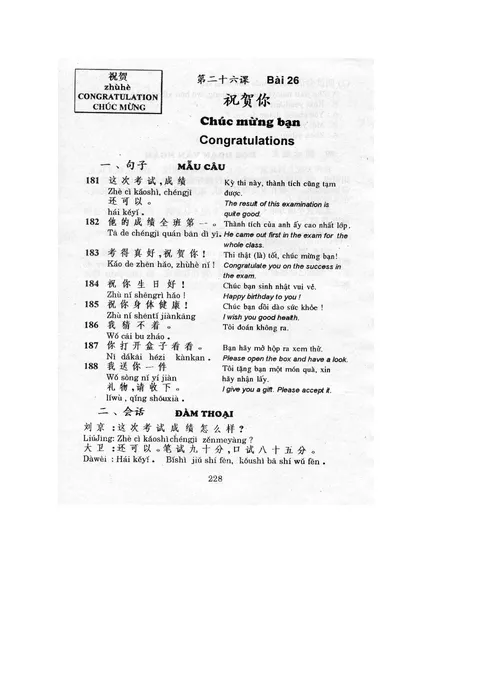 (PDF) Conversational Chinese 301 2 (Vietnamese)