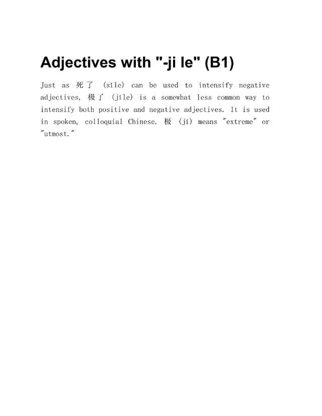 (PDF) Chinese Grammar Wiki Book, Intermediate, B1
