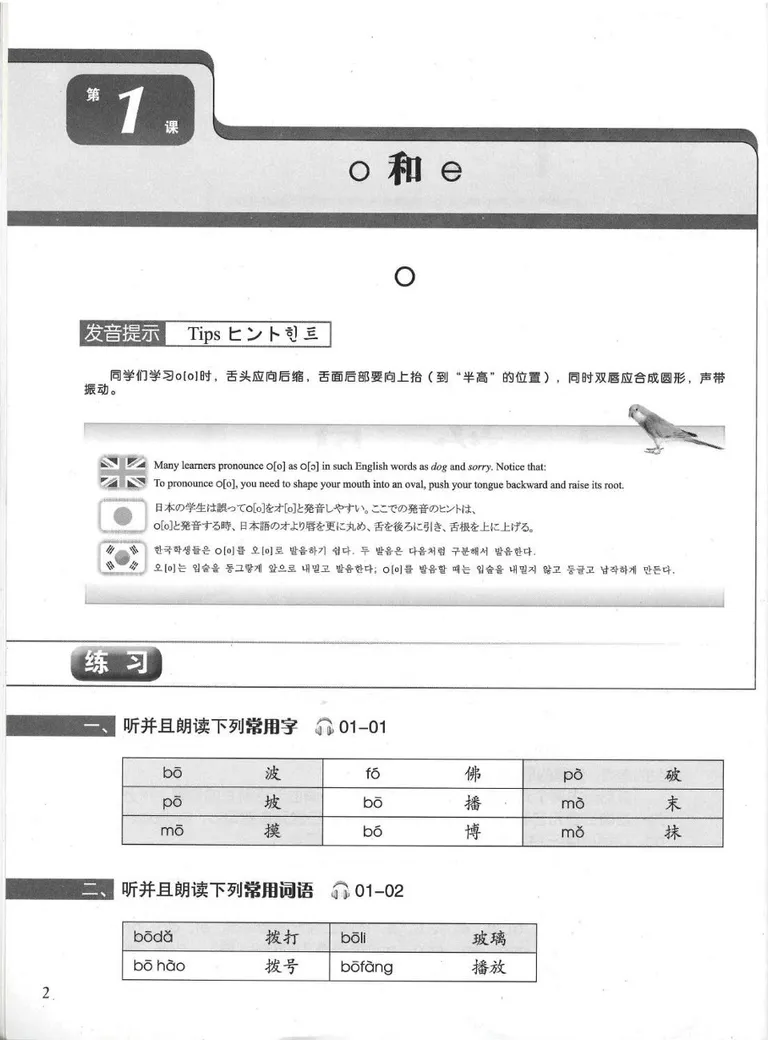 (PDF) Chinese Pronunciation Practice for Foreigners