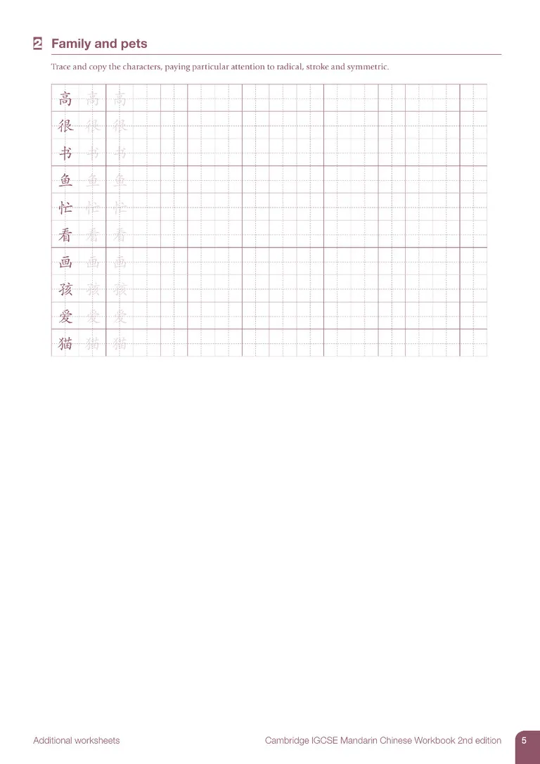 (PDF) Cambridge IGCSE Mandarin Chinese Workbook Second Ed...